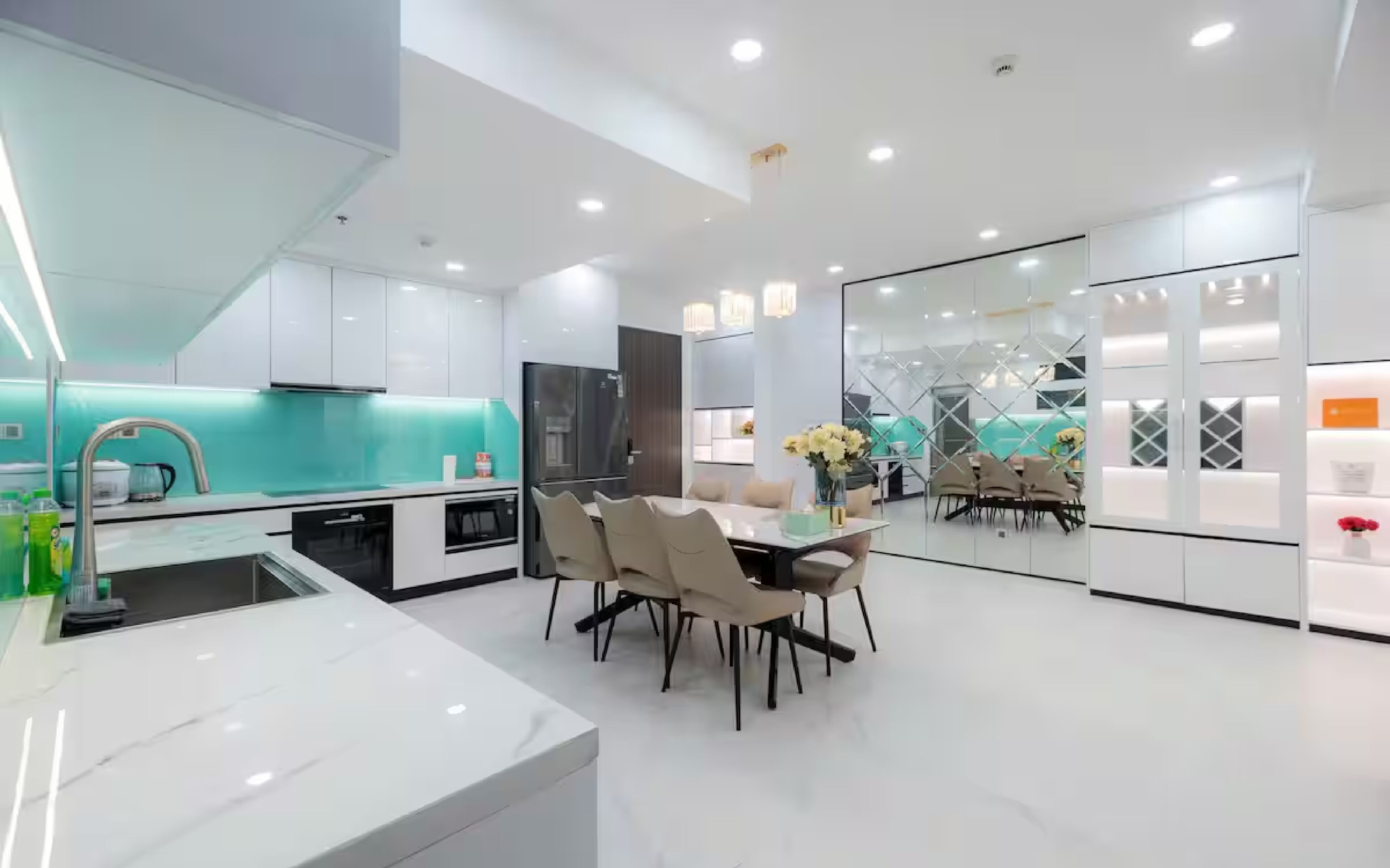 Apartamento de Luxo, 2 quartos, cozinha | Cozinha privada