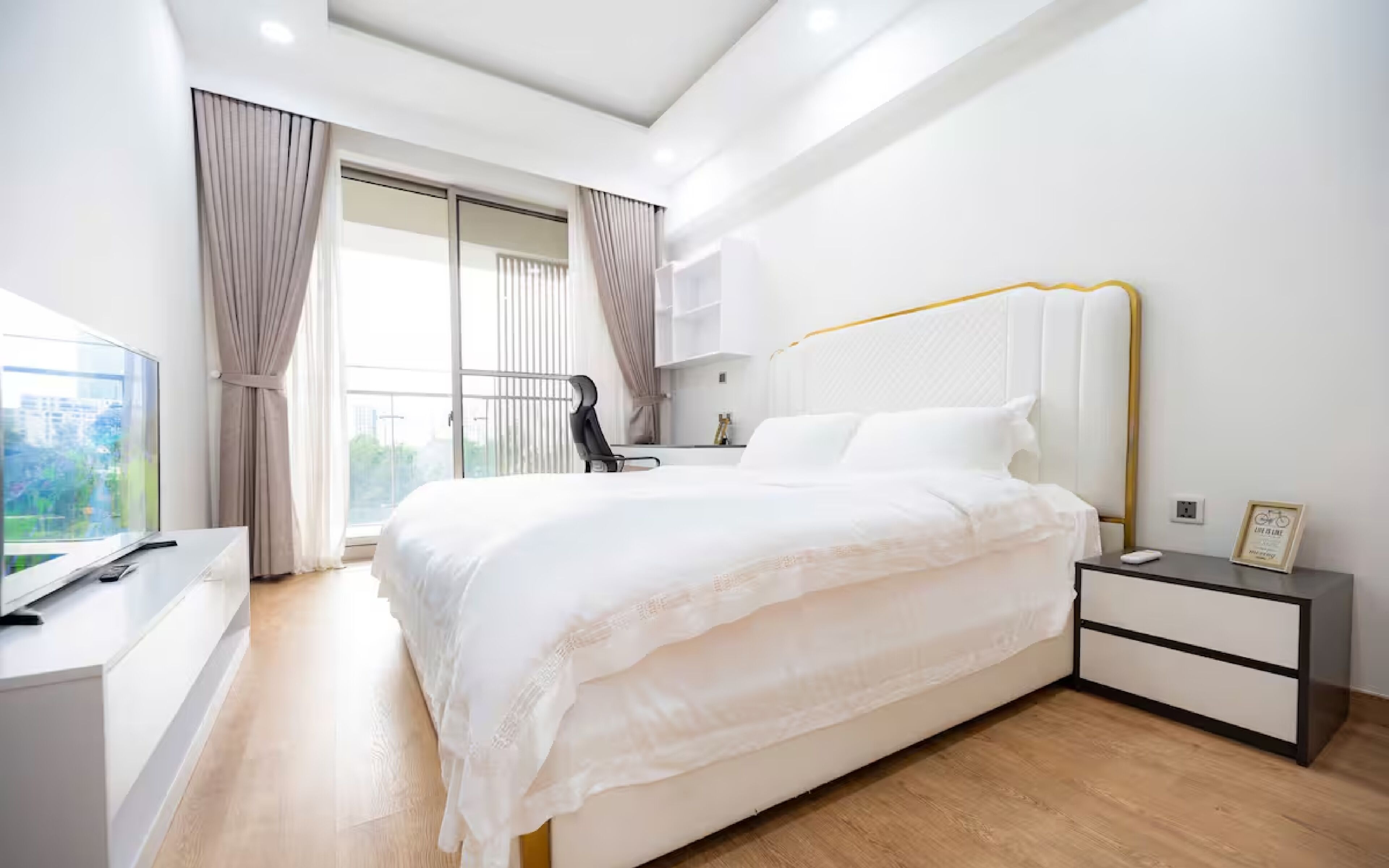 Apartamento de Luxo, 2 quartos, cozinha