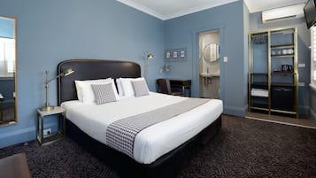 Quarto casal com design assinado