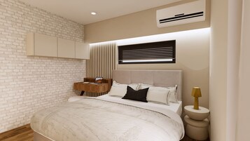 Apartamento superluxo, sacada, vista para a cidade | Wi-Fi de cortesia
