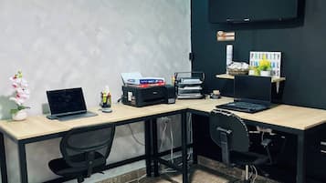 Apartamento, 1 quarto, varanda | Centro de negócios