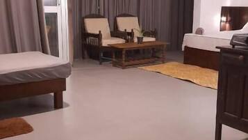 Estúdio Deluxe, varanda, vista para o mar