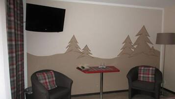 Quarto casal conforto, sacada