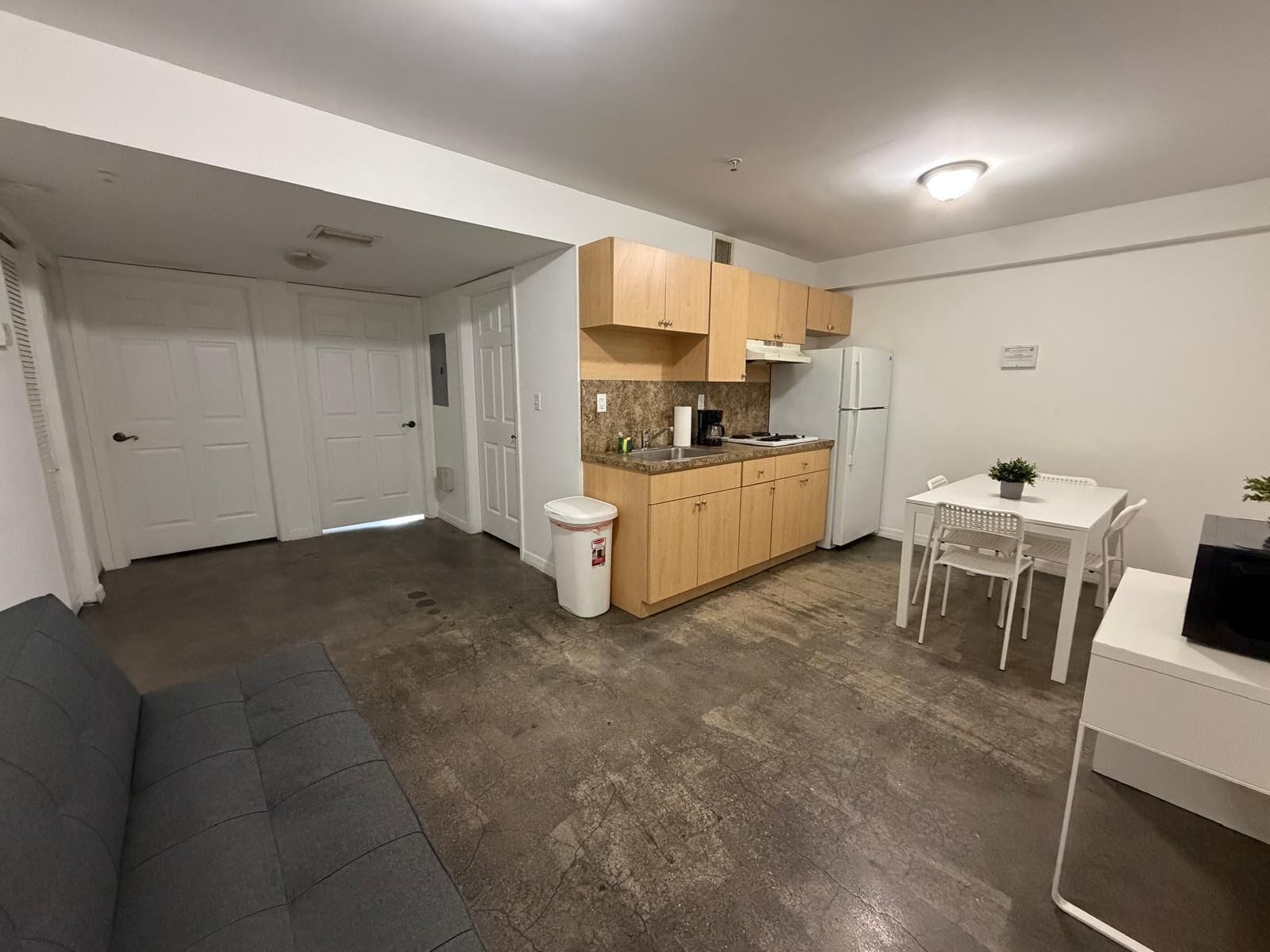 Apartamento básico, 2 quartos | Cozinha privada