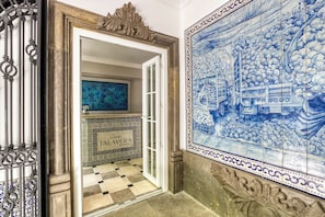 Entrada do alojamento