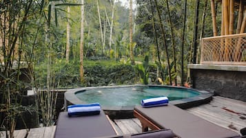 Suite, piscina privativa, vista para o rio (Riverfront Bamboo) | Piscina privativa