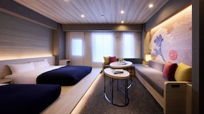 Quarto superior, para não fumantes (4 Beds) | Wi-Fi de cortesia