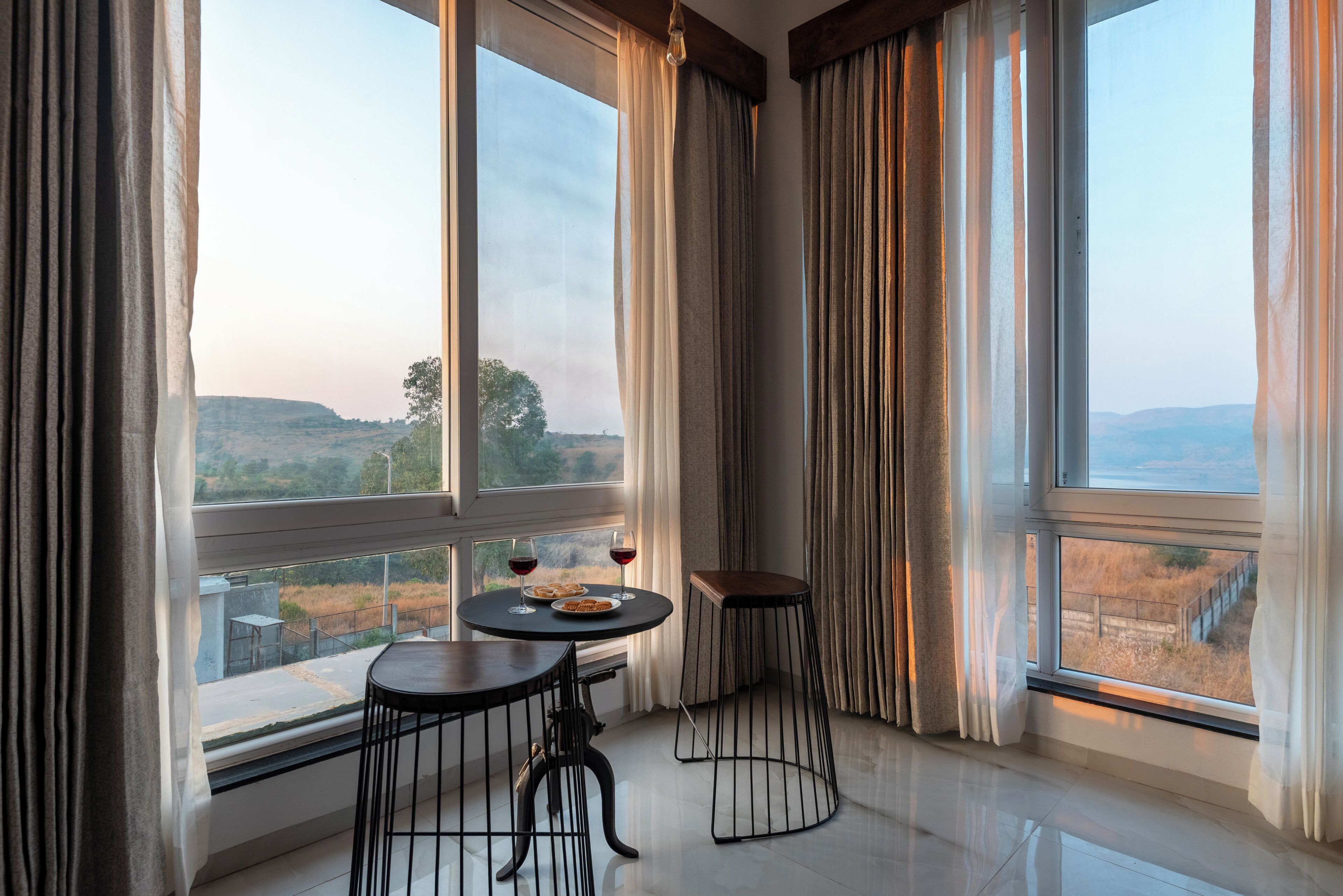 Vila superluxo, vista para a colina | Parte interna