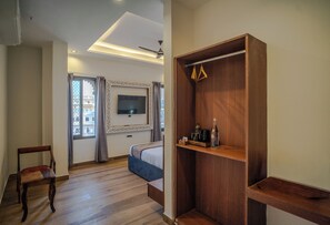 Quarto Duplo de Luxo | Wi-fi grátis, roupa de cama fornecida 