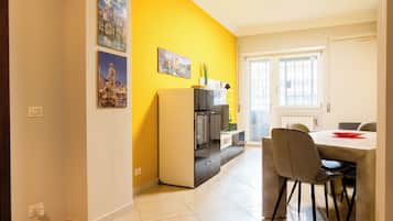 Apartamento (1 Bedroom) | Sala de estar