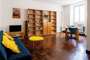 Apartamento (1 Bedroom) | Sala de estar
