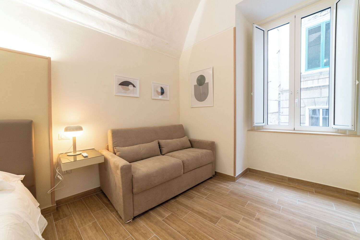 Apartamento (1 Bedroom) | 1 quarto, secretária adequada para computadores portáteis 