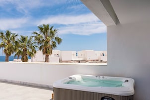 Suite Júnior | Banheira de hidromassagem exterior