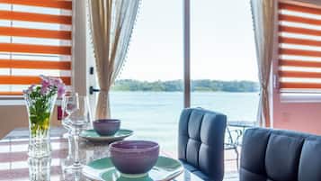 Bangalô luxo, vista para o mar