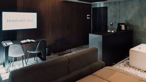 Quarto Duplo Executivo, 1 quarto, não fumadores, casa de banho privativa | Minibar, cofre no quarto, secretária, quartos insonorizados 