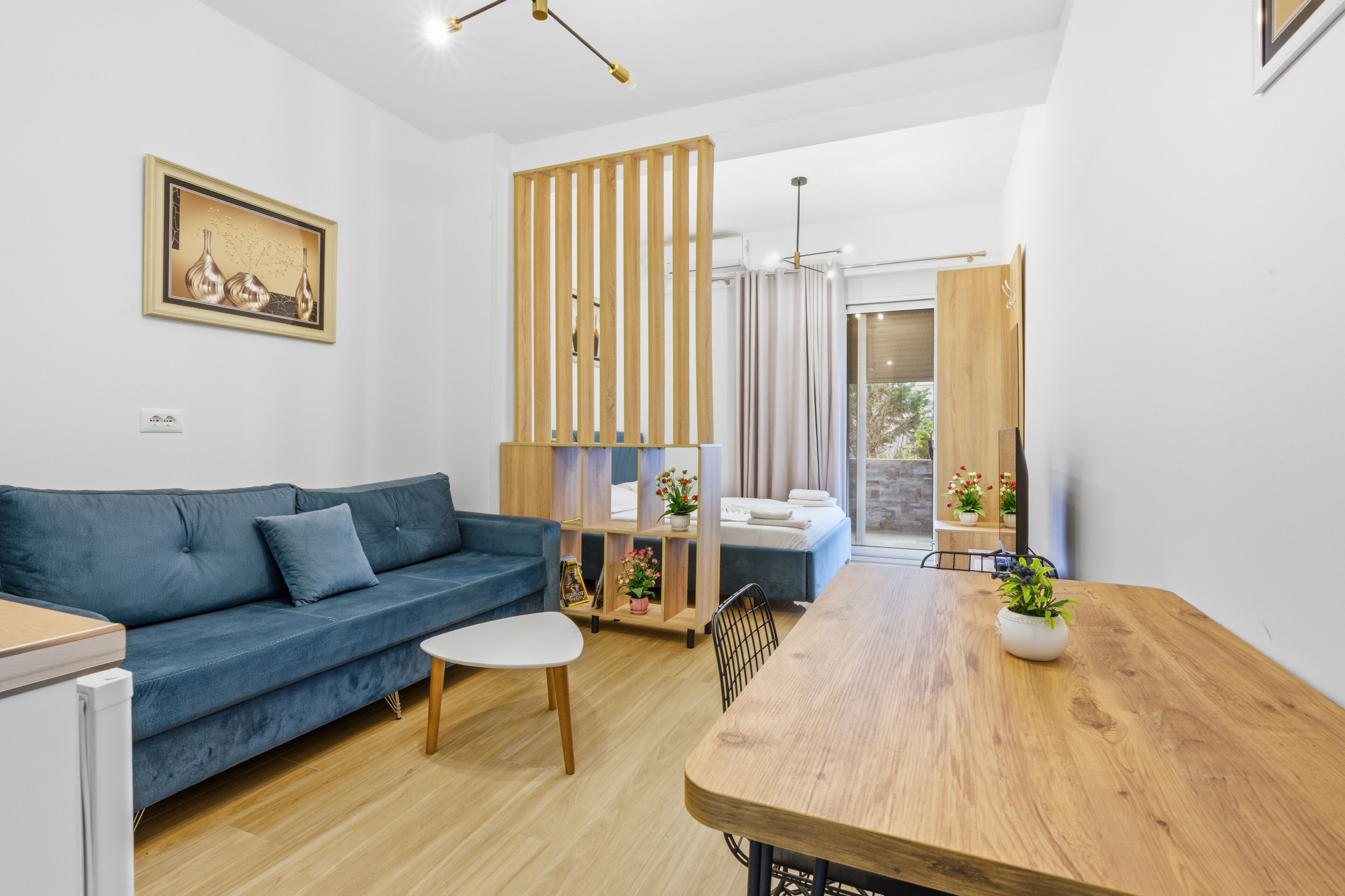 Apartamento conforto, sacada | Área de estar