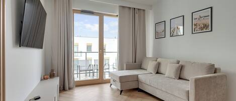 Apartamento | Sala de estar | Smart TV