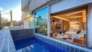 Apartamento | Opções para refeição ao ar livre