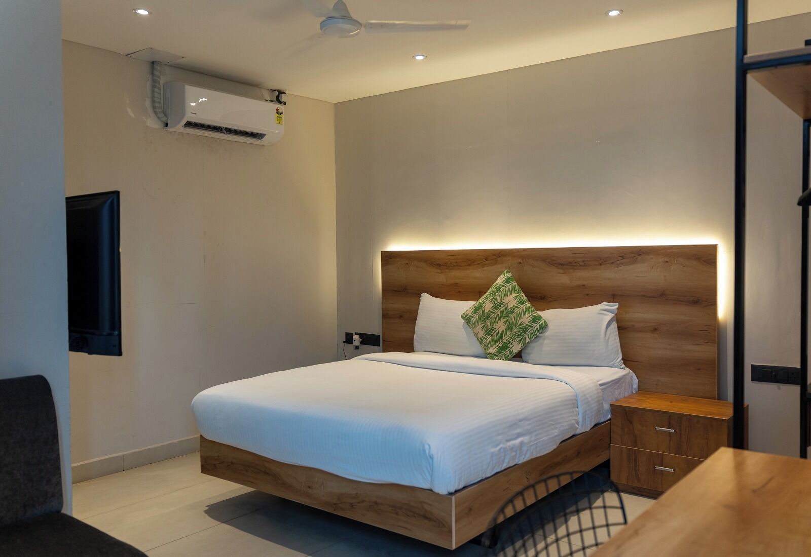 Quarto casal luxo de uso individual