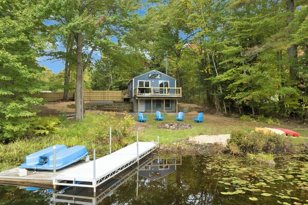 Cast & Relax! Little Blue Cabin On Wadleigh Pond - Sanford, ME