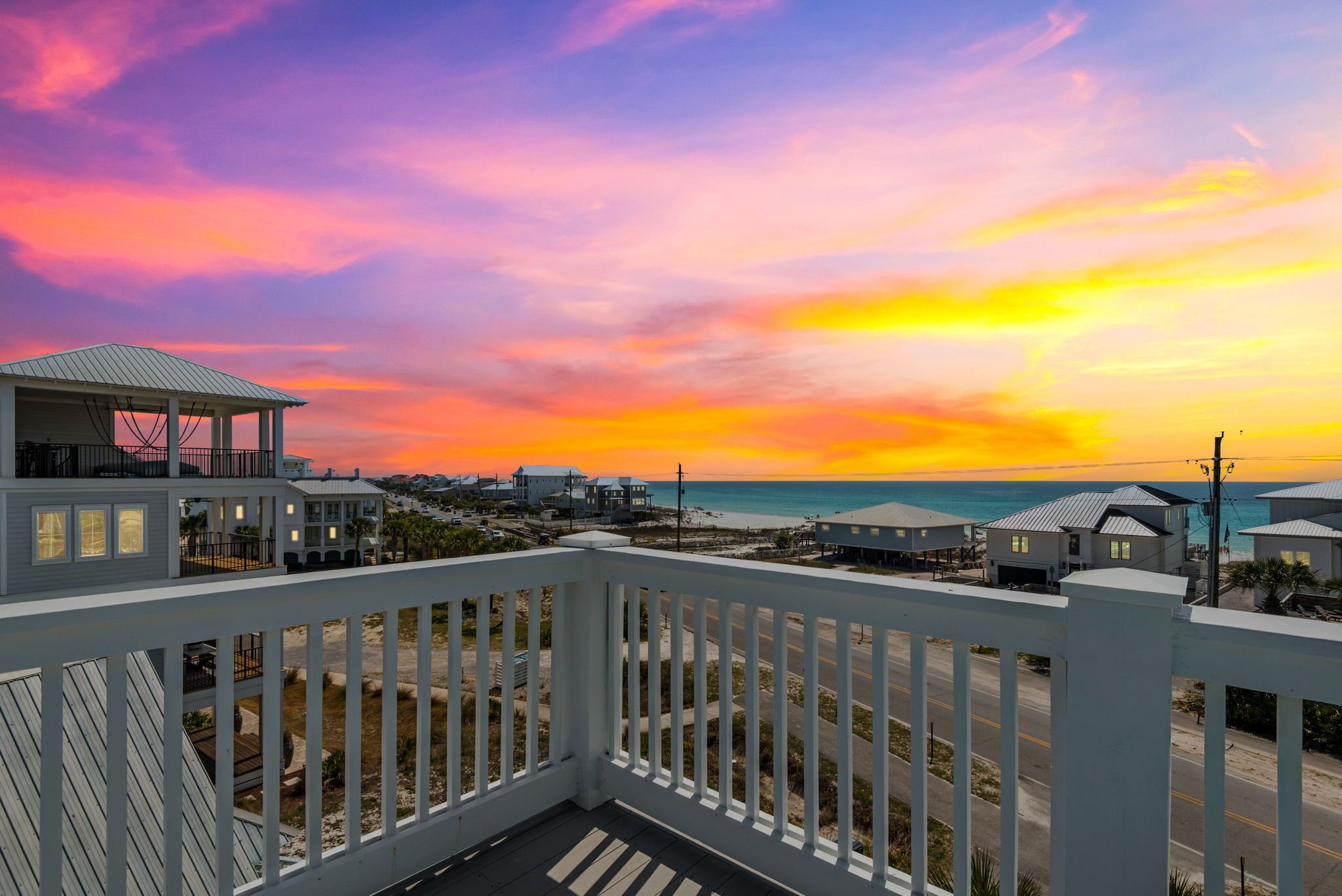 Casa, várias camas, acesso à piscina, vista para a praia (Seas the Day on 30A) | Vista do quarto