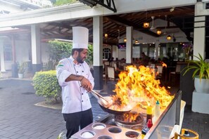 Refeições ao ar livre