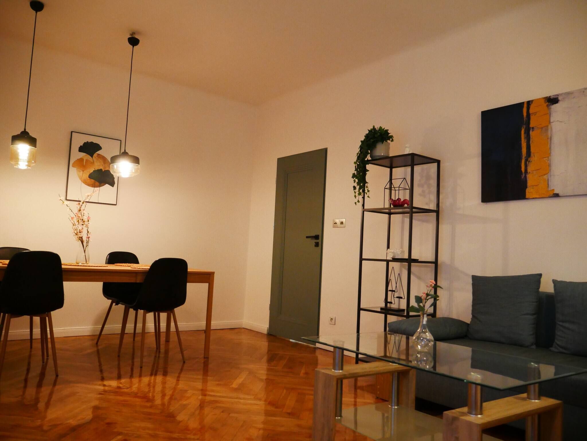 Apartamento, 2 quartos, acessível | Sala