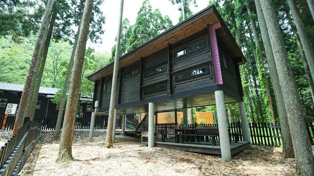 Casa de campo básico, 1 quarto, varanda, vista para o jardim | Fachada