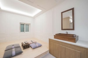 Quarto duplo premium | Sauna seca
