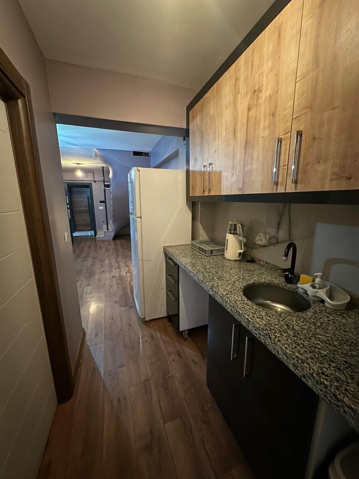 Apartamento luxo, 2 quartos | Cozinha privada