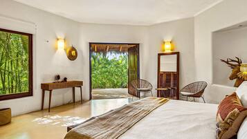 Villa, várias camas, acesso à piscina, vista para o oceano (Casa Media Luna)