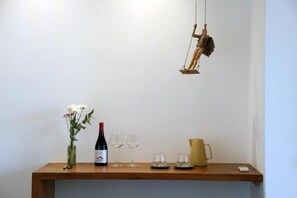 Quarto casal ou duplo luxo, vista para o vinhedo | Parte interna