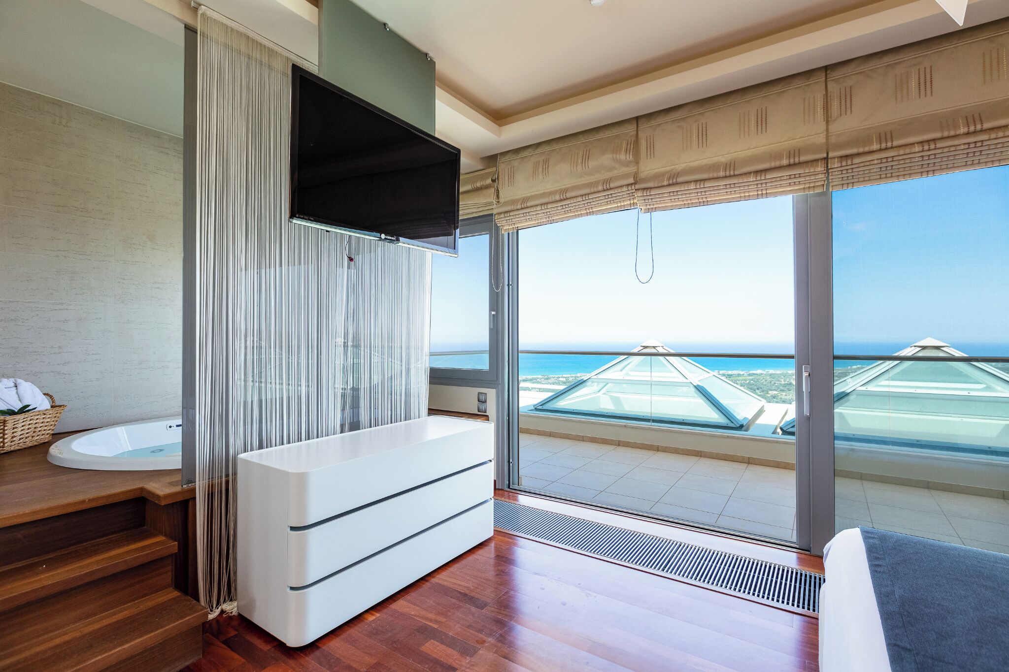 Villa, vista para o mar | Cofre no quarto, ferro/tábua de engomar, Wi-fi grátis 