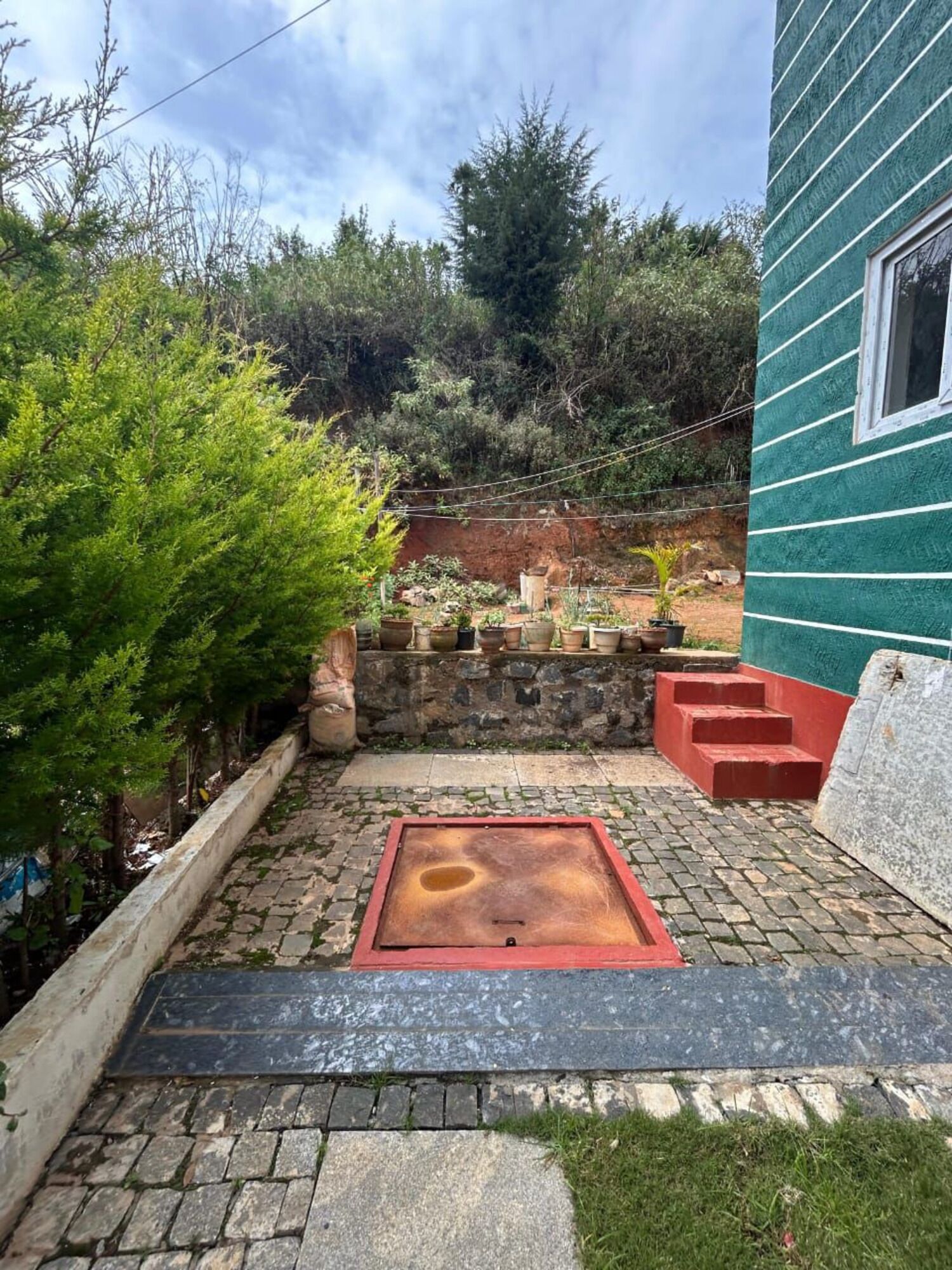 Detalhe da fachada