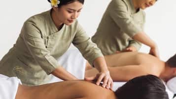 Aromaterapia, massagens musculares profundas, massagens pré-natais