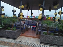 Terraço no piso superior