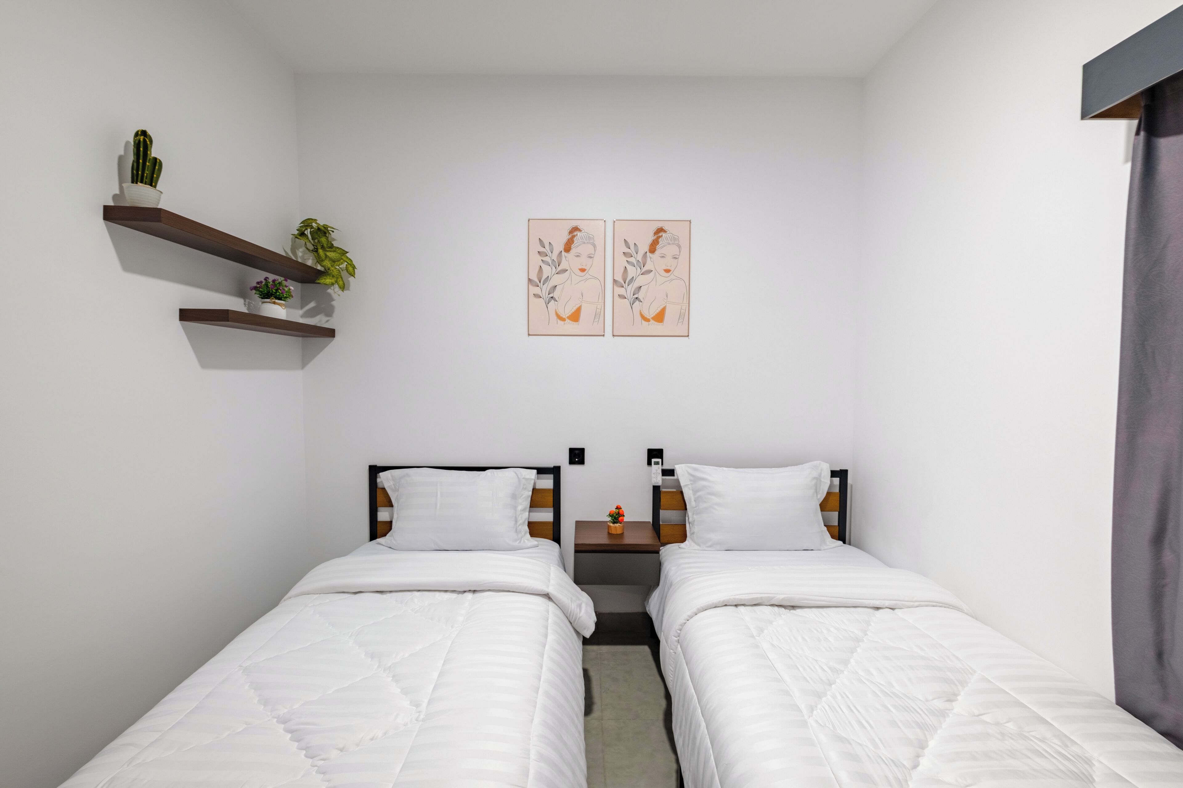 Quarto duplo luxo, 1 quarto, para não fumantes | Roupa de cama