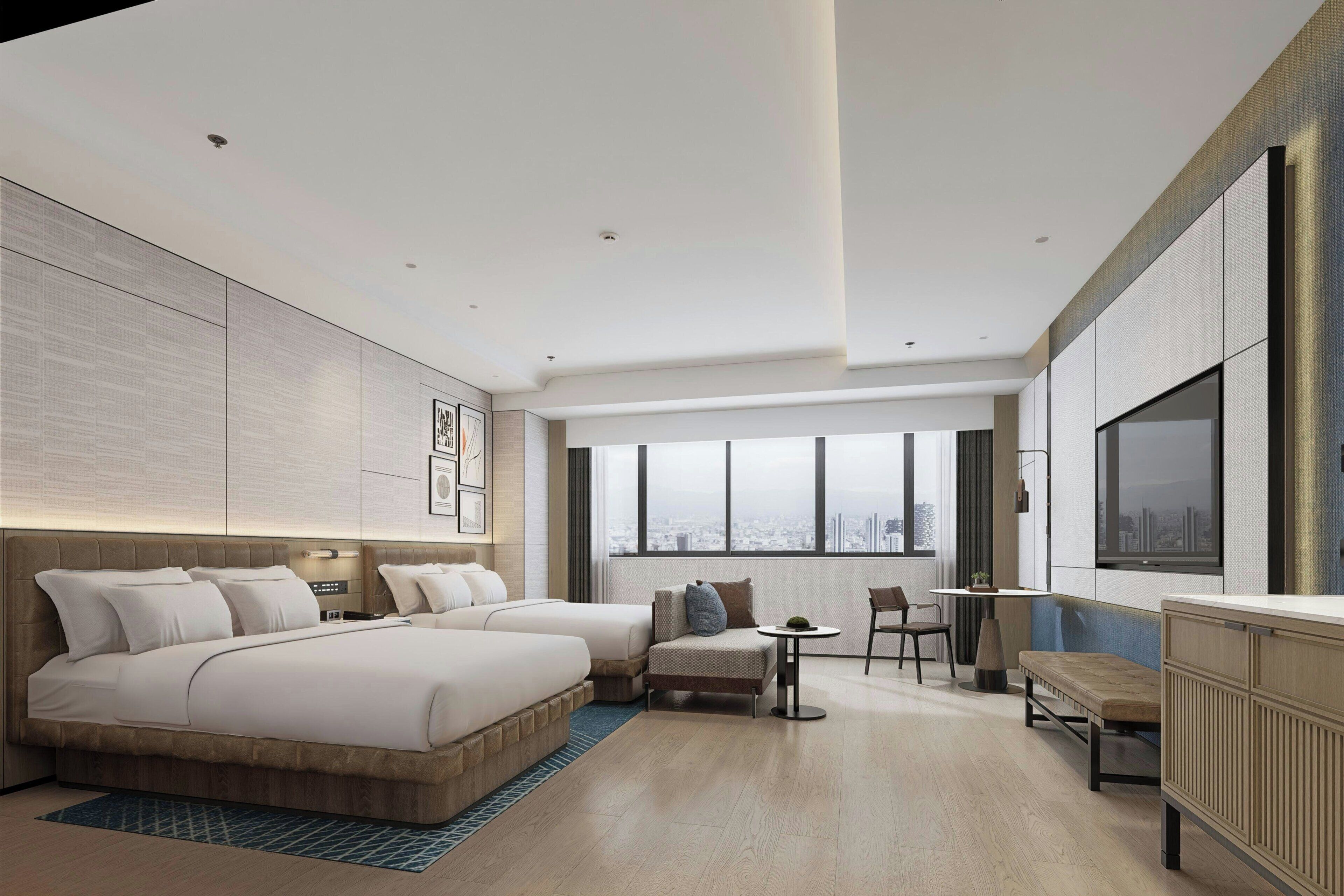 Quarto superior, 1 cama King, vista para a cidade