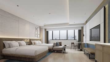 Quarto superior, 1 cama King, vista para a cidade