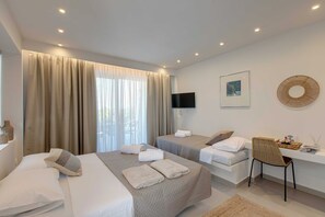 Villa Deluxe, vista para a piscina | Camas extra