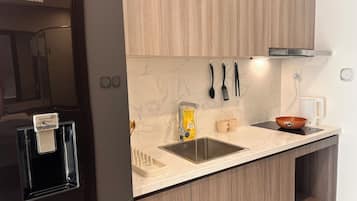 Casa Deluxe, varanda, vista para a piscina | Cozinha privada