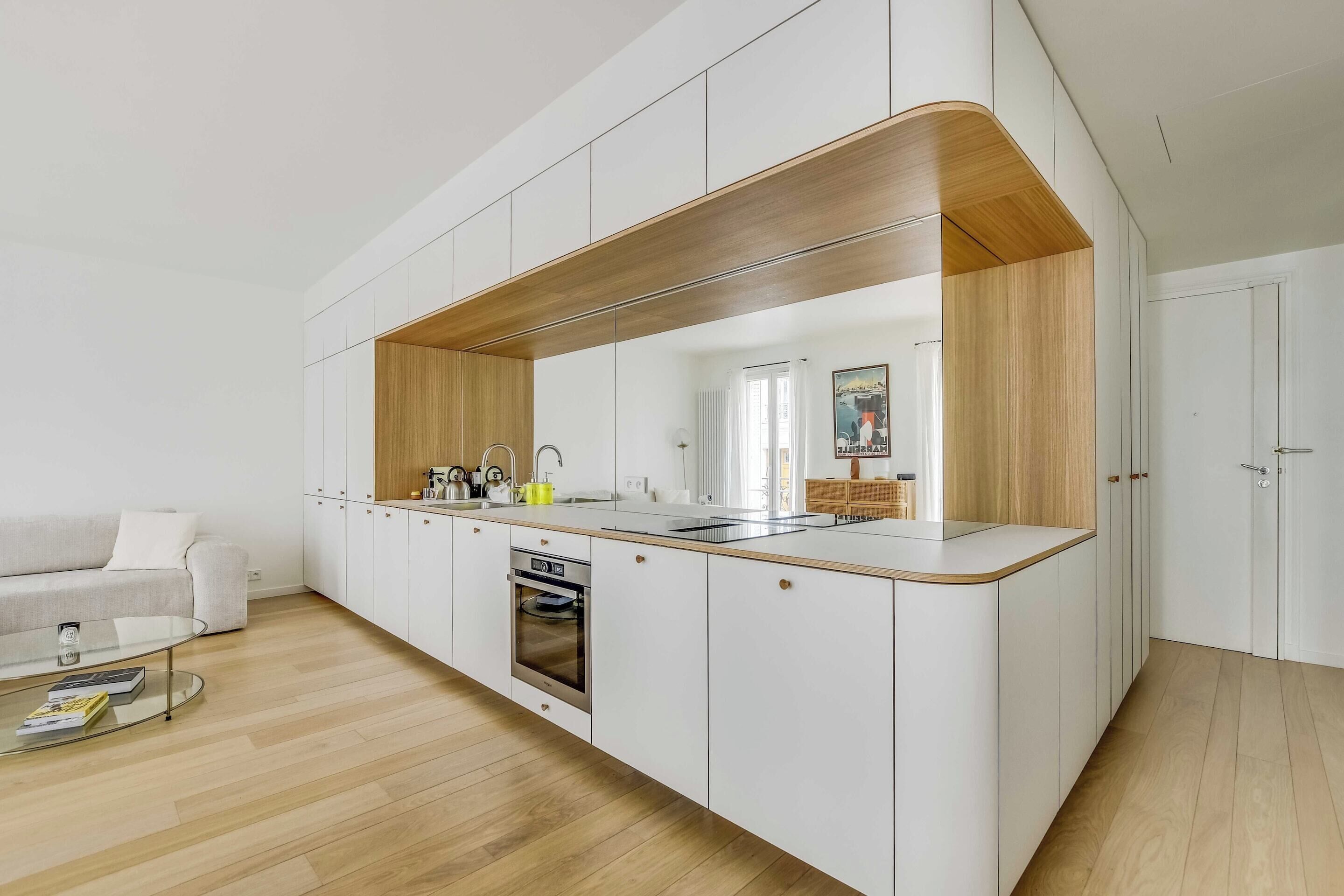 Apartamento | Cozinha privada | Um frigorífico, um micro-ondas, um forno, uma placa de cozinha 