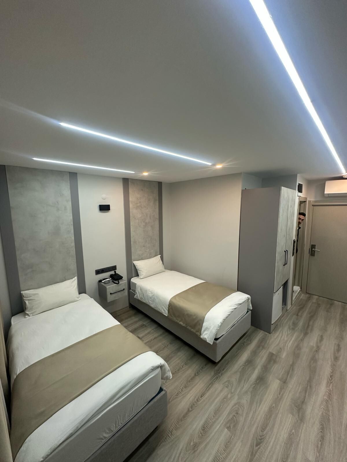 Quarto Twin Clássico, varanda, Vista para a cidade