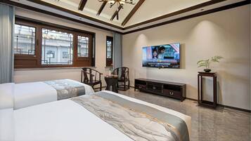 Quarto duplo panorâmico, vista para o mar | Vista do quarto