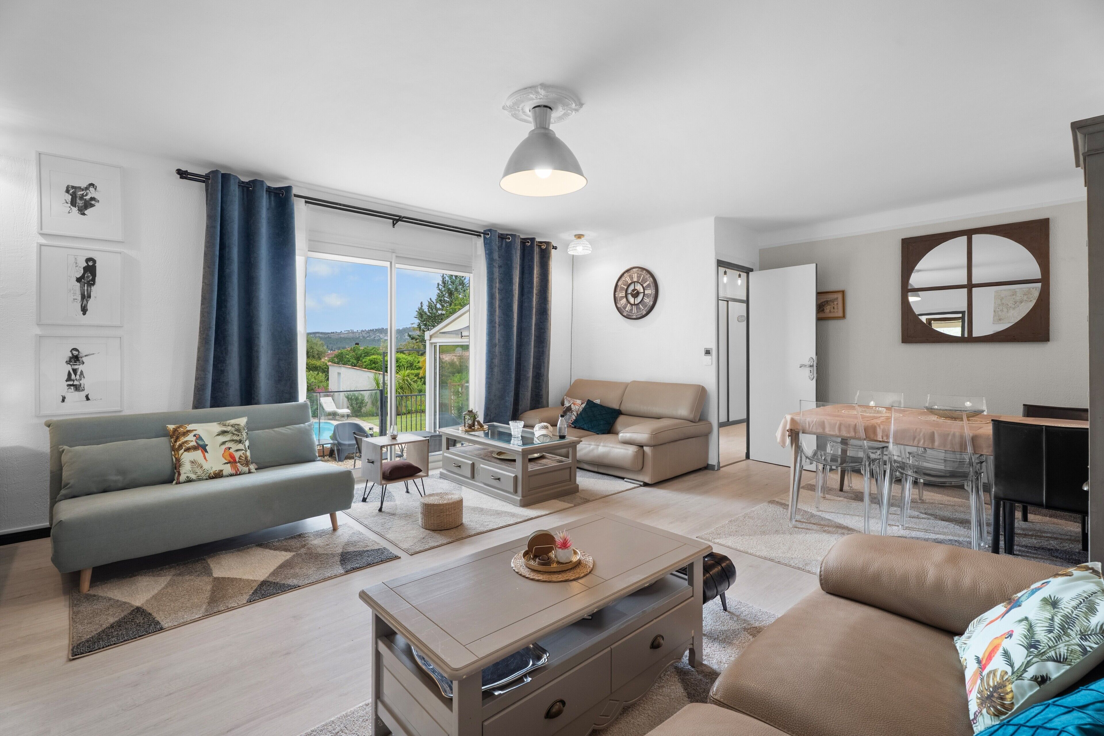 Villa 'Claud' House' Avec Vue Sur La Montagne, Wi-fi Et Climatisation - Gémenos