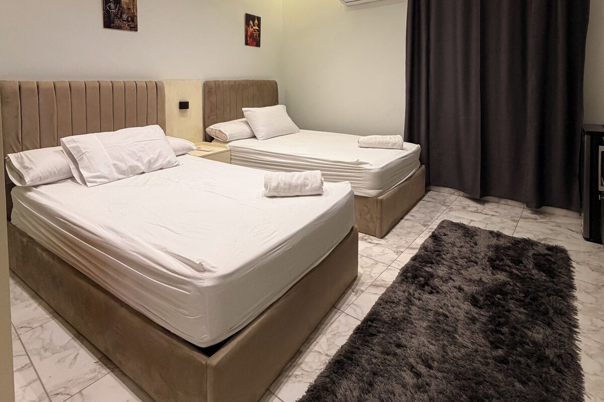 Estúdio econômico, 2 camas de solteiro | Roupas de cama de algodão egípcio, roupas de cama premium