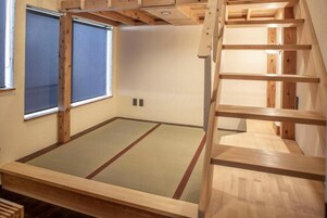 Quarto duplo, vista para a cidade | Parte interna