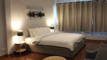 Quarto Triplo Deluxe, varanda, Vista para a cidade