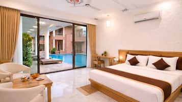 Quarto Duplo Deluxe, vista para a montanha | Vista do quarto