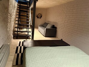 Apartamento Comfort, várias camas, adaptado para pessoas com dificuldades de mobilidade, cozinha | Interior